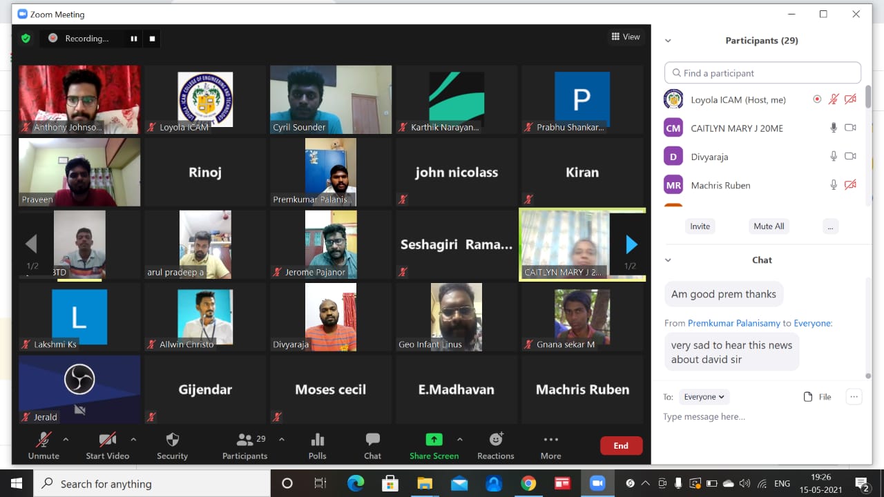 Alumni Meet: Batch 2011-2015 – LICET