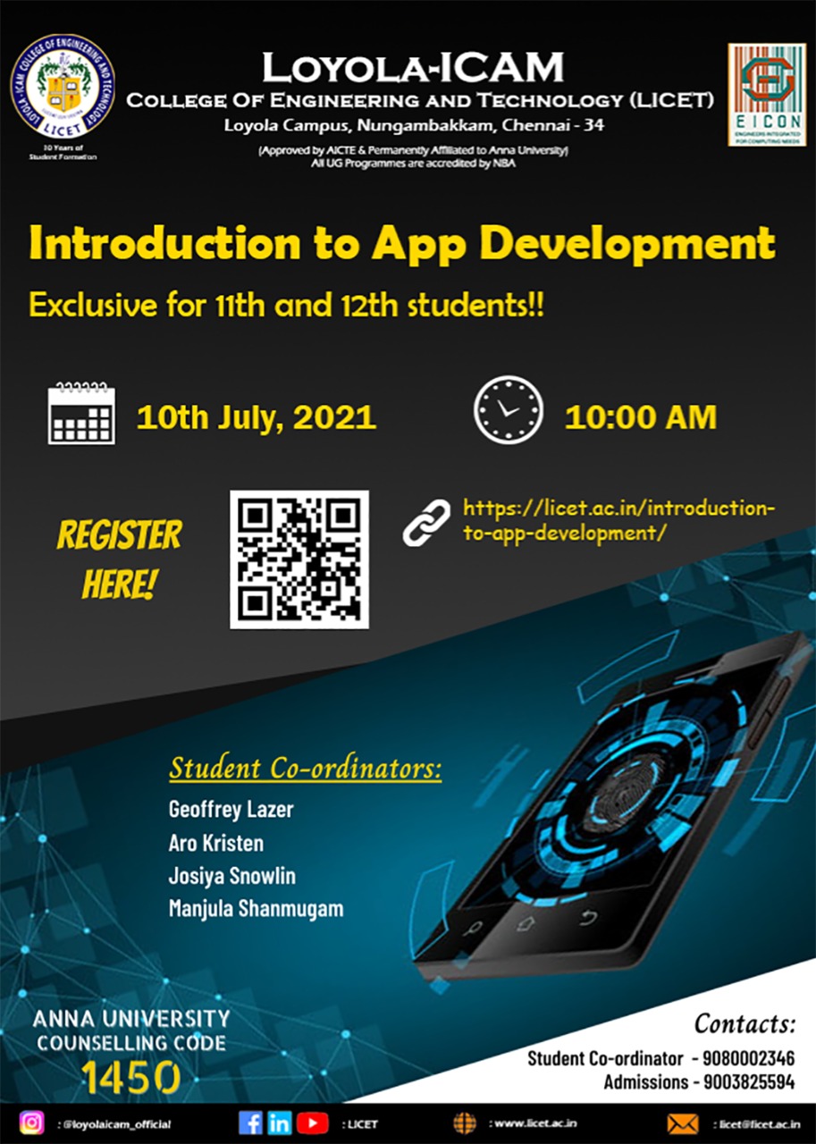 Introduction to App Development > LICET