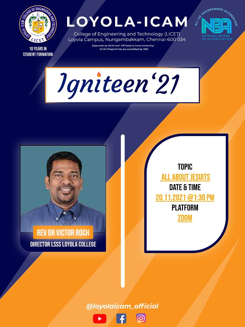 Igniteen’21: Guest talks – LICET