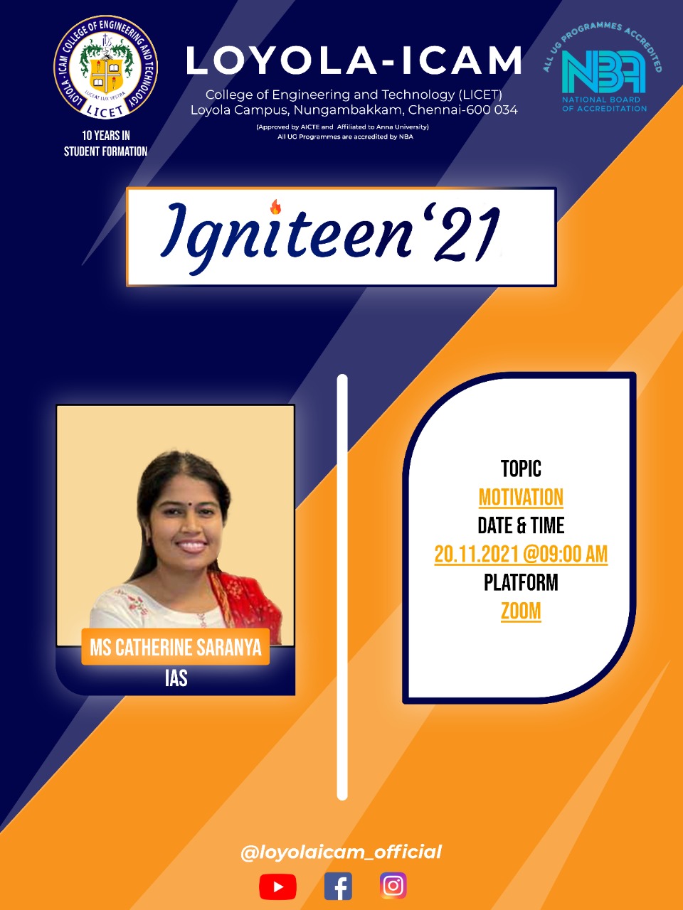 Igniteen’21: Guest talks – LICET