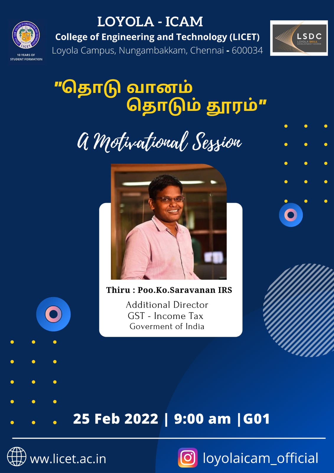 Motivational Session – LICET