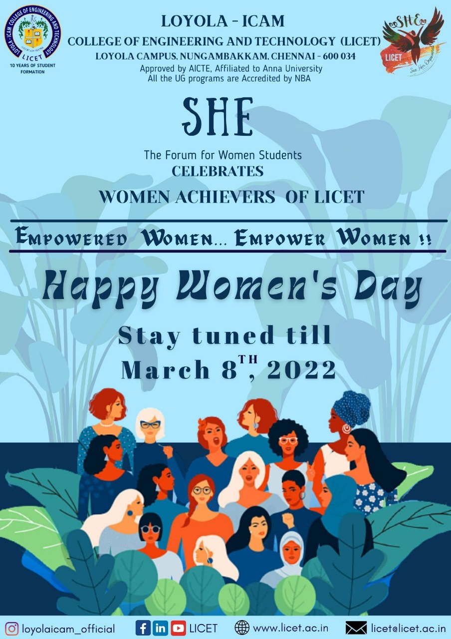 Women’s Day Celebrations – LICET
