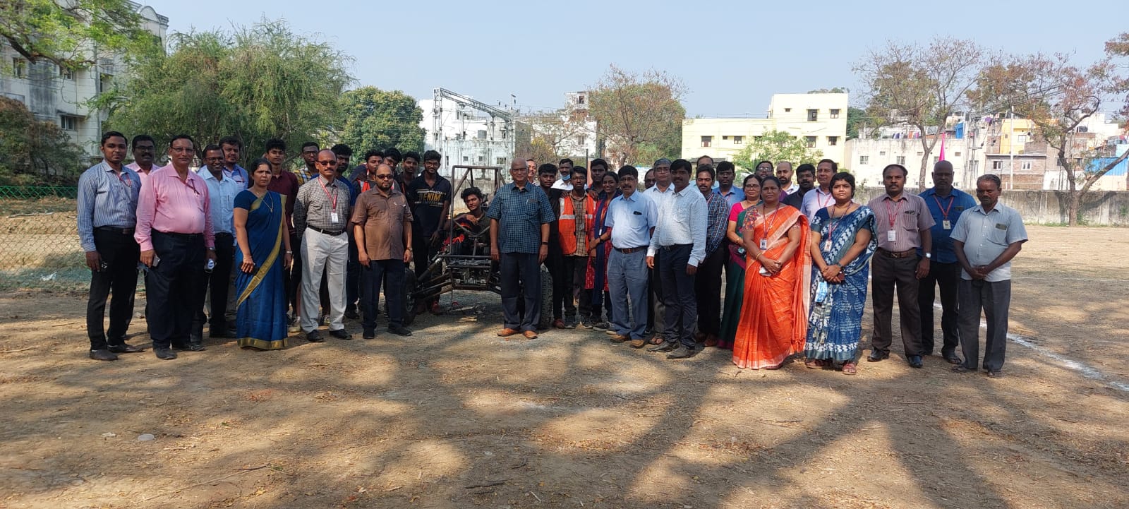 Blessing of Football ground, Off-road track, Wall of fame and Fab lab ...