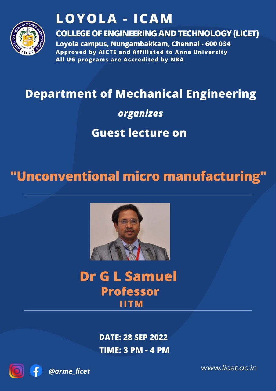 Unconventional Micro Manufacturing – LICET
