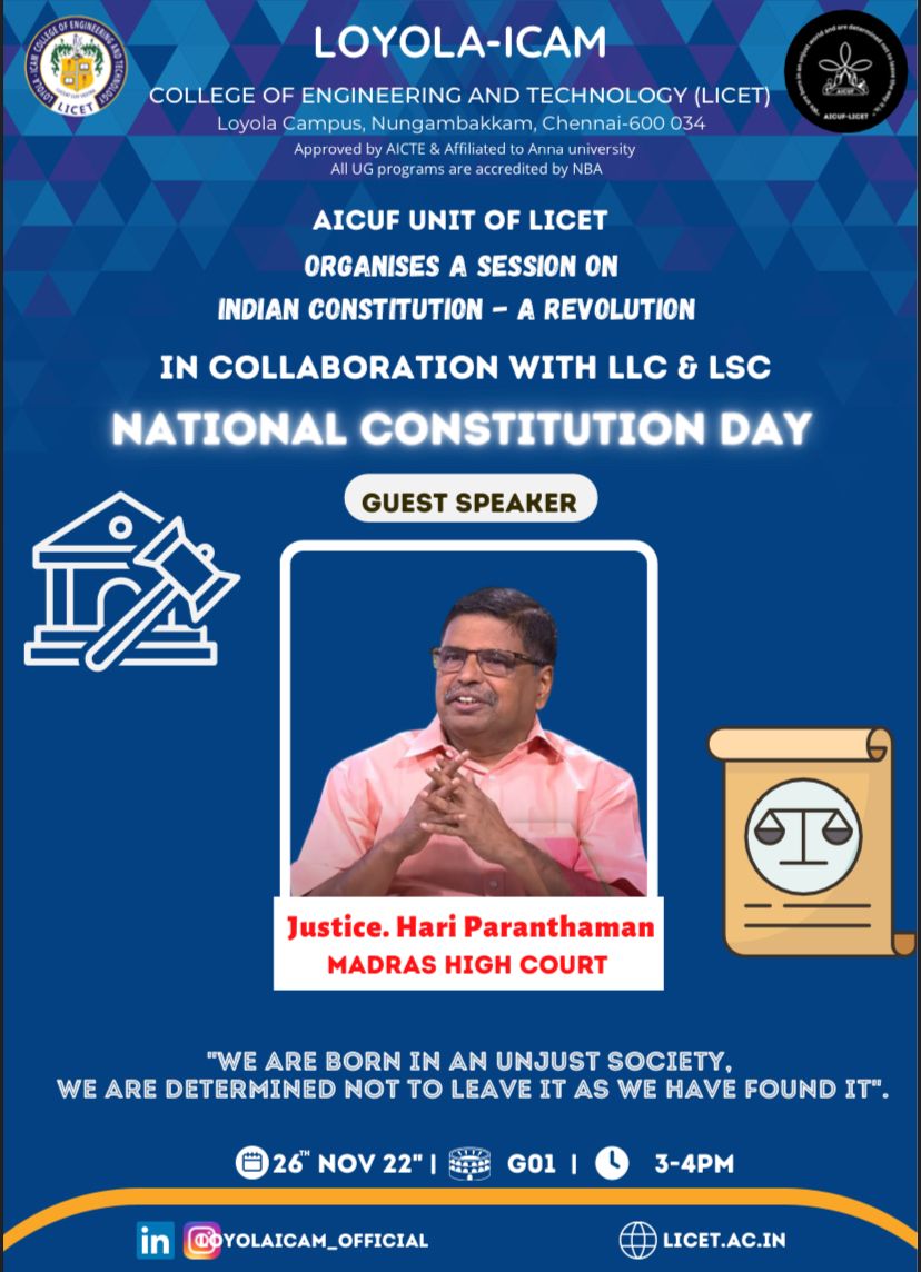 National Constitution Day – LICET