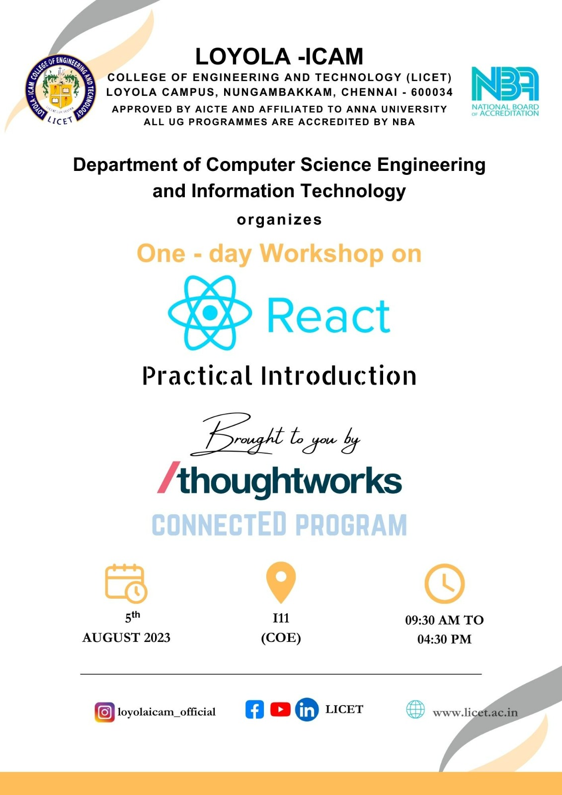 React Workshop – LICET