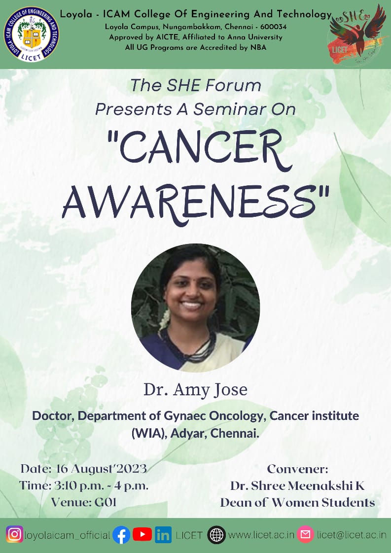 Cancer Awareness – LICET