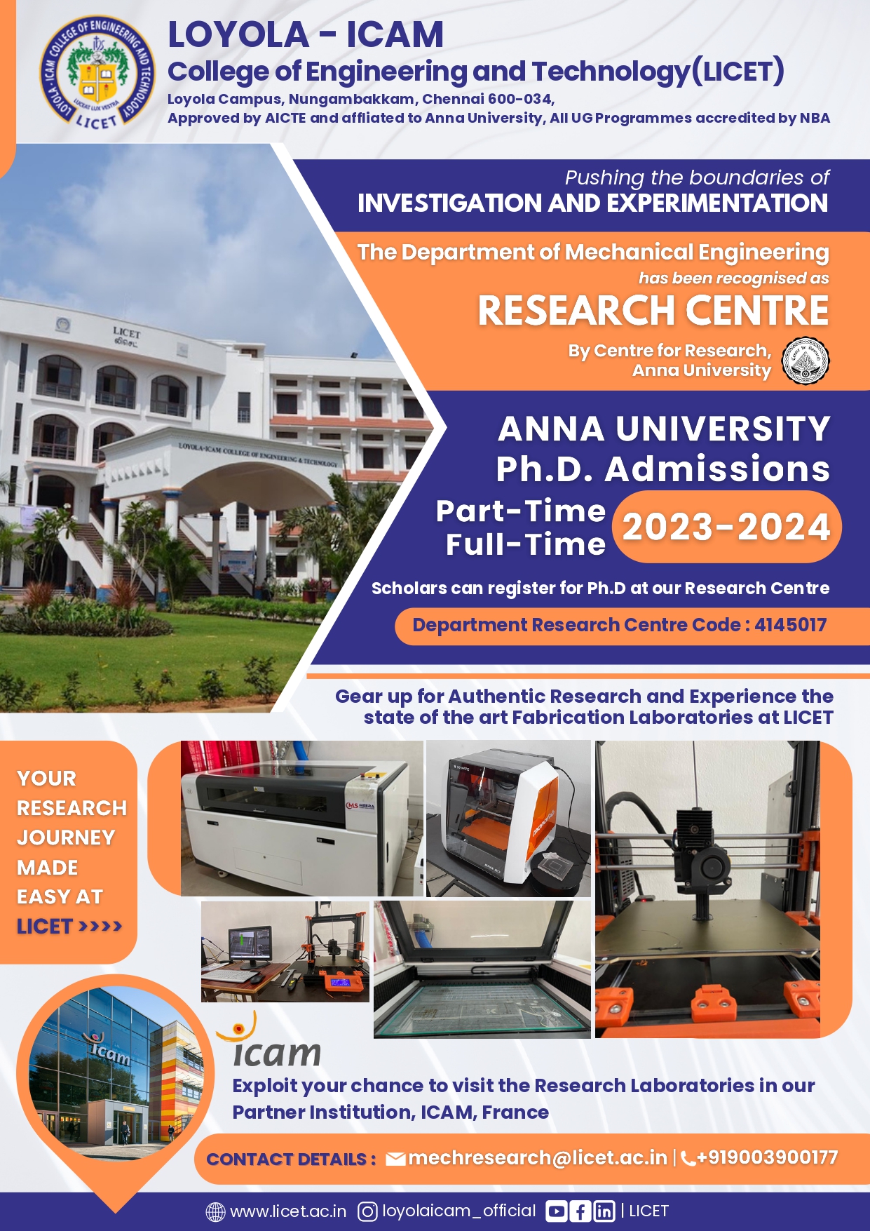 Facilities – LICET